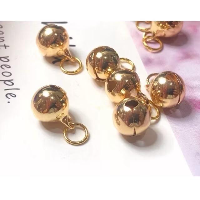 DIY Accessories Suasa Emas 14K/18K Gold Plated Bell Accessories ...