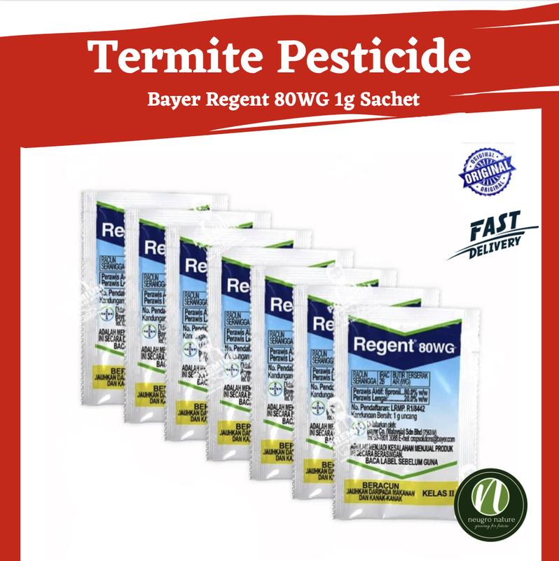 BAYER Regent 80WG (1g) Fipronil 80% - Racun Anai-Anai / Ulat Tandan ...