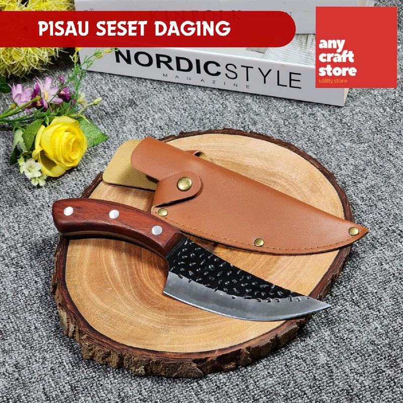 Pisau Dapur Chef Knife Carbon Stainless Steel 5 Inch Kitchenware - Shop ...