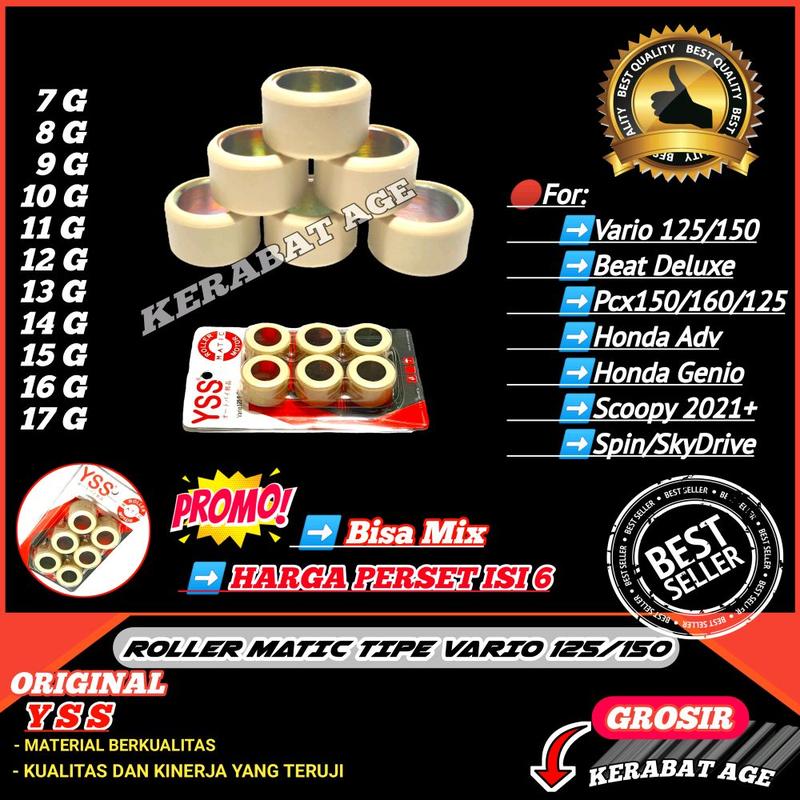 roller roler loler ( YSS 125 ) VARIO 125 VARIO 150 GENIO BEA - Shop ...