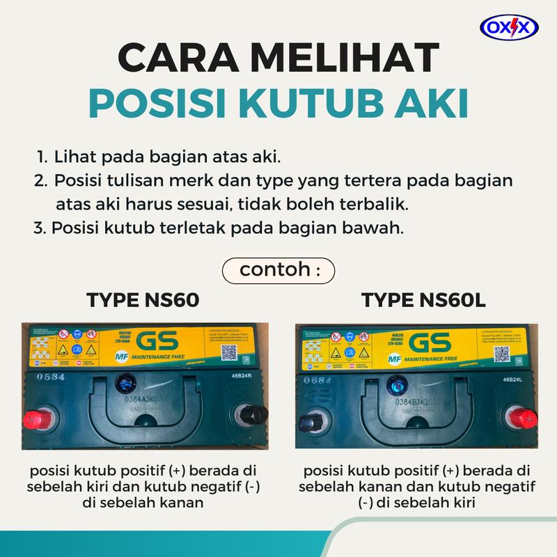 Incoe Gold N50Z / 55D26R 12V 60Ah Original - Aki Truck, L300 - Shop ...