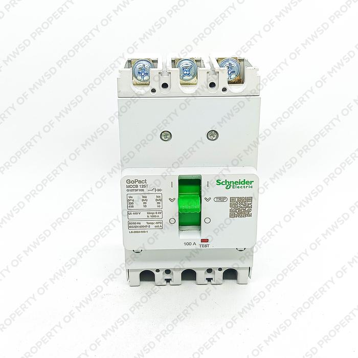 Jual Schneider MCCB GOPACT125T 3P 100A 10KA FIXED G12T3F100 - Jakarta ...