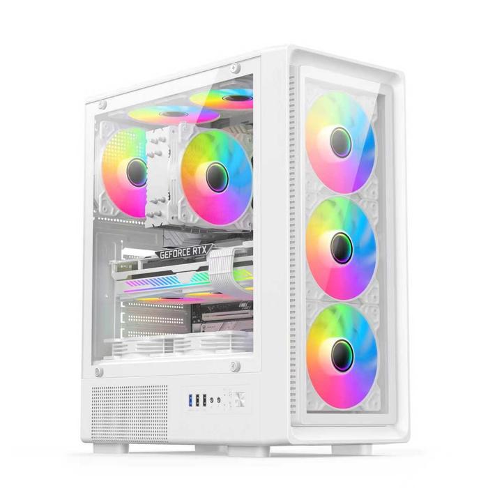 Jual Predator 330 Casing Tempered Glass ATX Gaming Transparan Free 3 ...