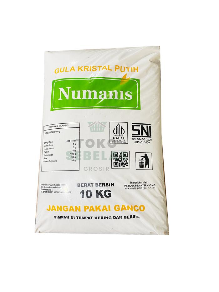 Jual Numanis Gula Kristal Putih - Halal & SNI - Simpan Di Tempat Kering ...