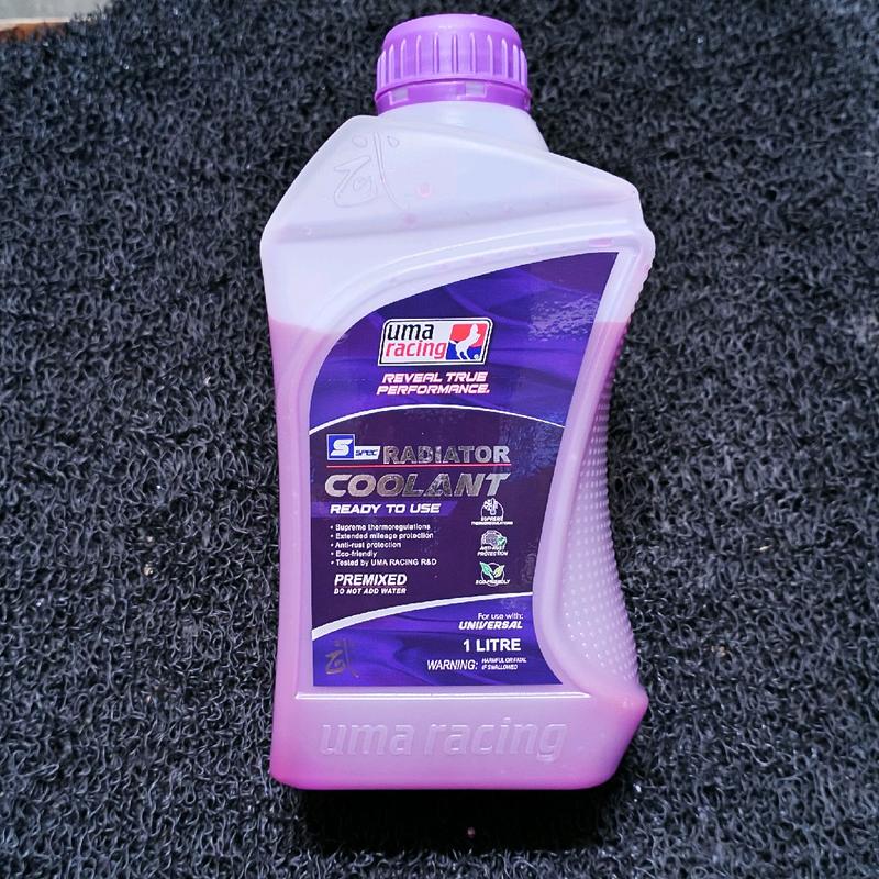 UMA RACING S SPEC RADIATOR COOLANT PURPLE UMA RACING 1 LITRE(DO ...
