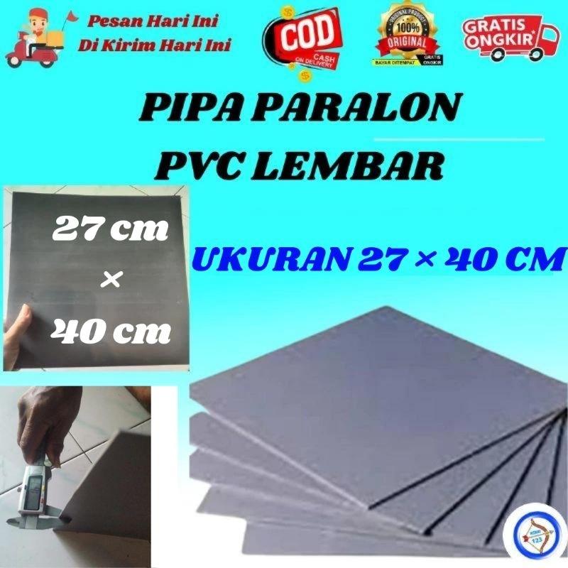 PVC LEMBARAN PIPA PARALON Lembara Ukuran 27×40cm Tebal 1.67m - Shop ...