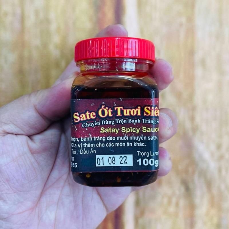Sate Ot Sieu Cay Tron Banh Trang - Satay Chili Super Spicy 100g - TikTok Shop Malaysia