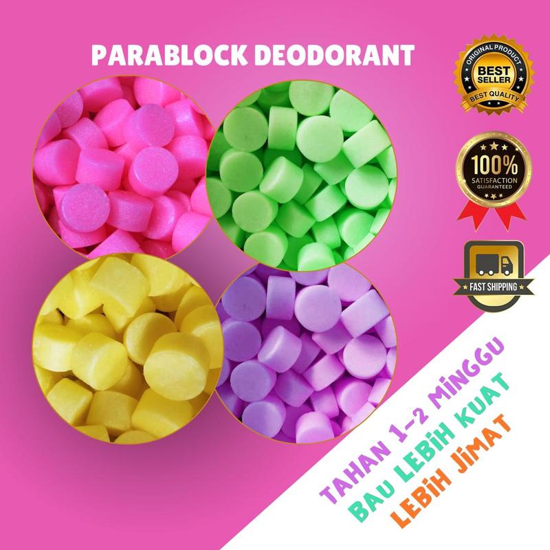 Ubat Gegat / Parablock Ubat Gegat / Pewangi Tandas / Para Block ...