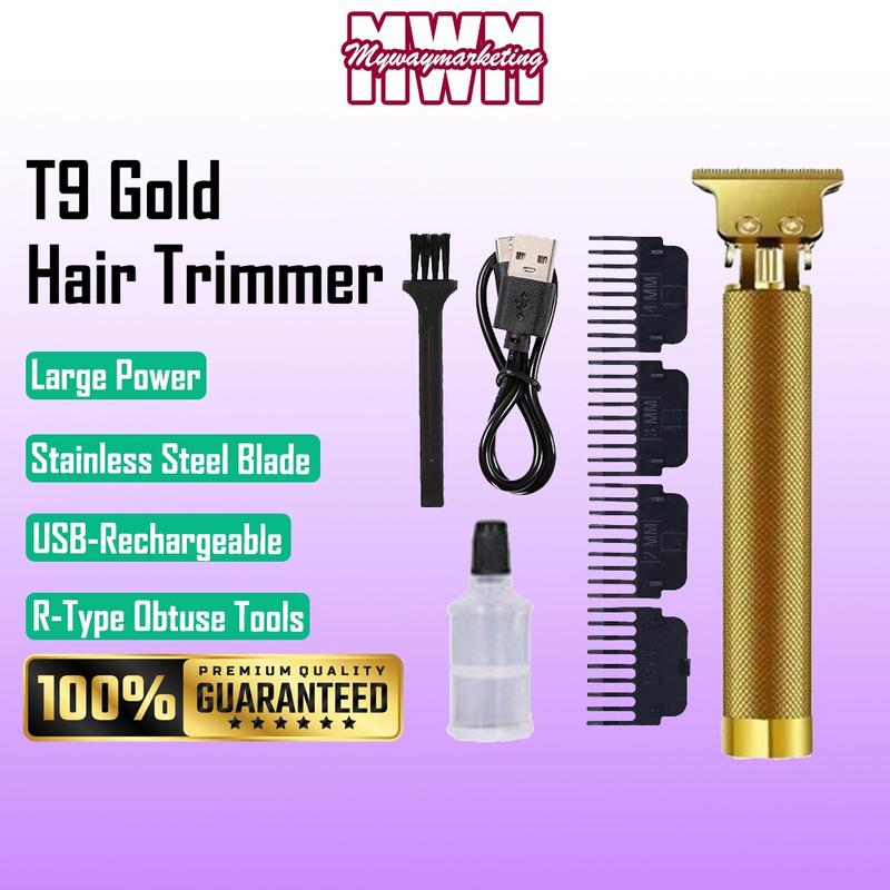 Trimmer Rambut Elektrik Profesional Lelaki T9 Mesin Gunting Rambut ...