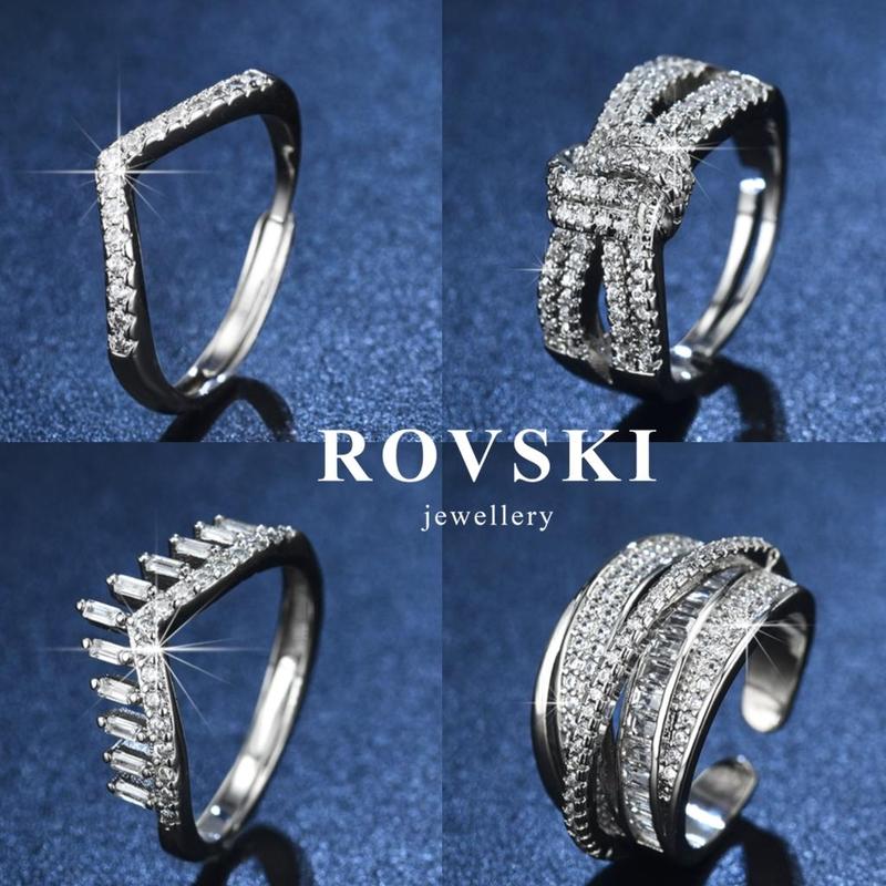 Cincin Wanita, Saiz Boleh Laras, Reka Bentuk Indah, Seratus Reka ...