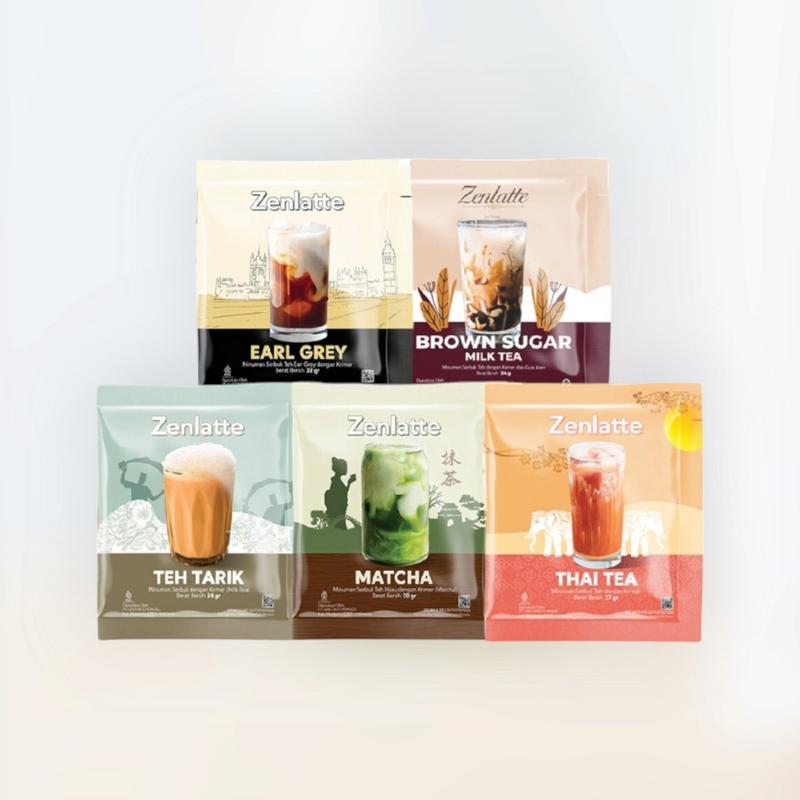 Minuman Serbuk Zenlatte (1 Renceng) - Shop | Tokopedia