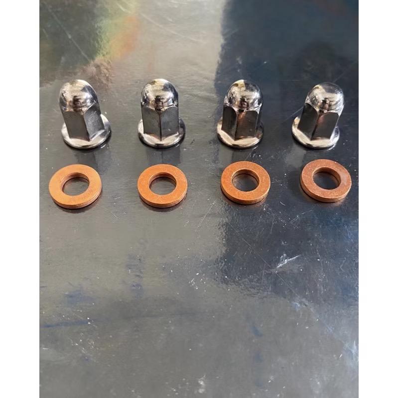HEAD NUT HONDA EX5/EX5 DREAM PANJANG CHROME WITH WASHER COPPER - TikTok ...
