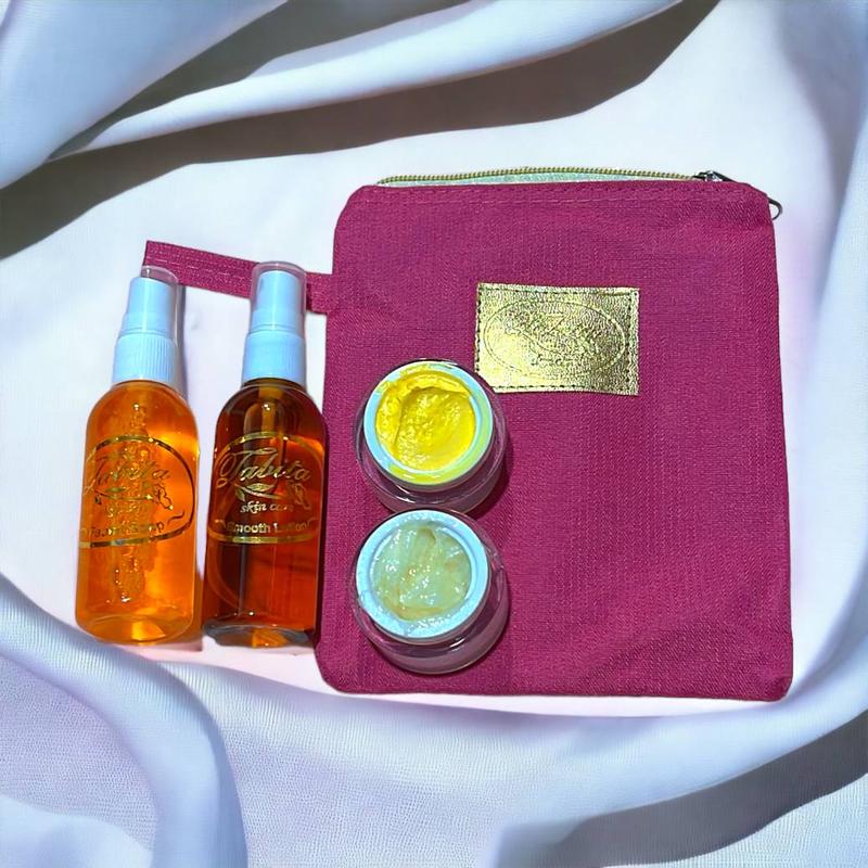 SET TRAVEL BEG PINK TABITA SKINCARE 1ST EDITION - TikTok Shop Malaysia