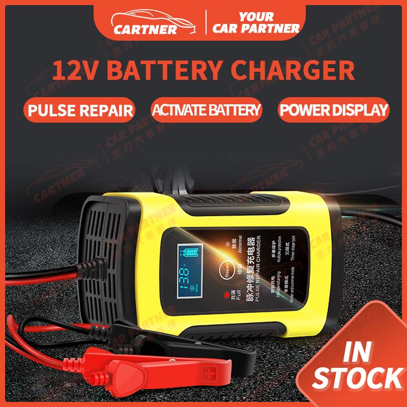 Cartner IN STOCK 12V Smart Battery Charger Hui Nong Automati - TikTok ...