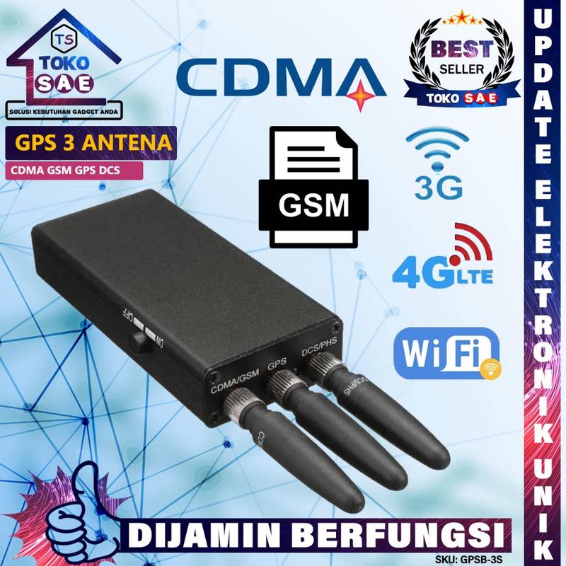 GPS DCS GSM Cellphone Signal Protector Isolator Jaringan Perangkat ...