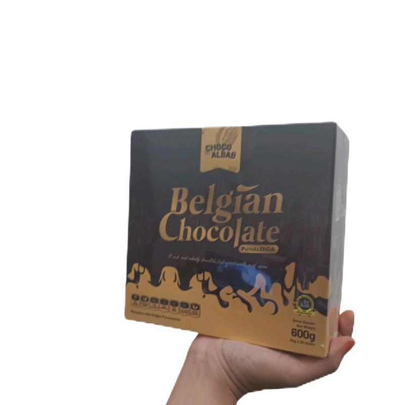 3 PACK BELGIAN CHOCOLATE DRINK PACKAGING BARU 20SACHET - TikTok Shop ...