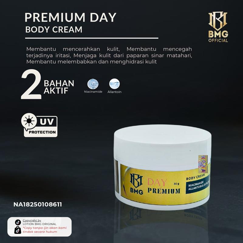 [ BMG PABRIK ] PREMIUM DAY BODY CREAM KEMASAN 100GRAM Niacinamide ...