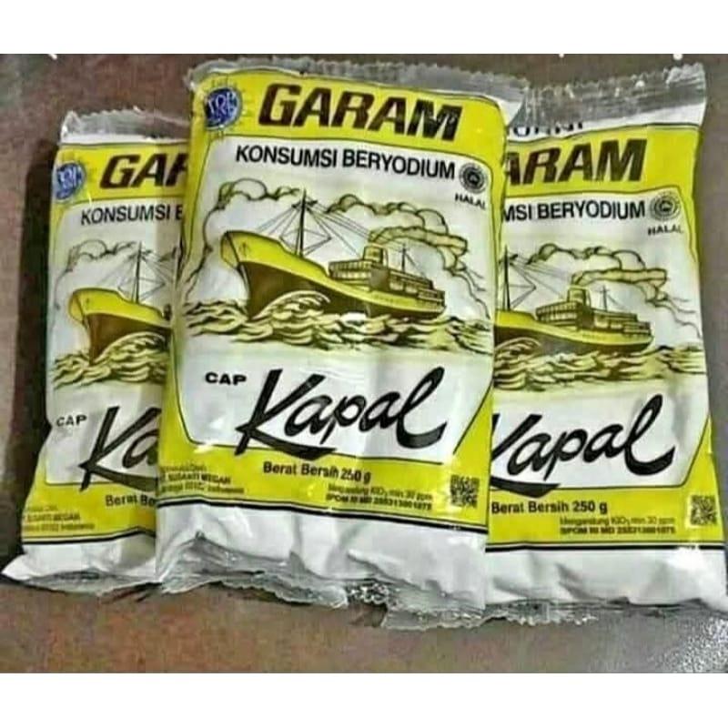 Garam Ekonomis Terlaris cap kapal Garam murah garam kapal berzodium ...