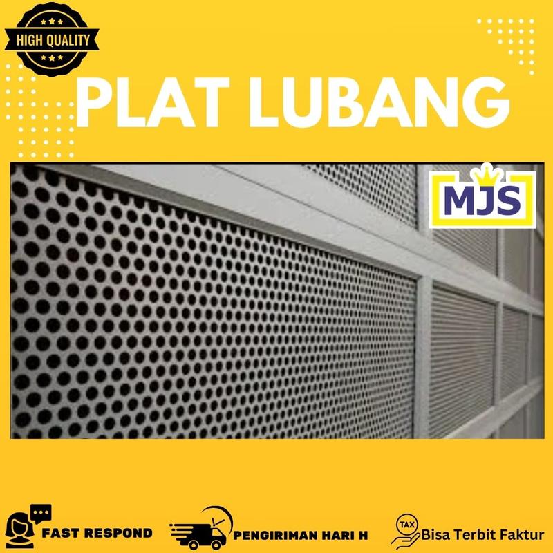 Plat Lubang Besi (Perforated Plate) berbagai macam ukuran dan ketebalan ...