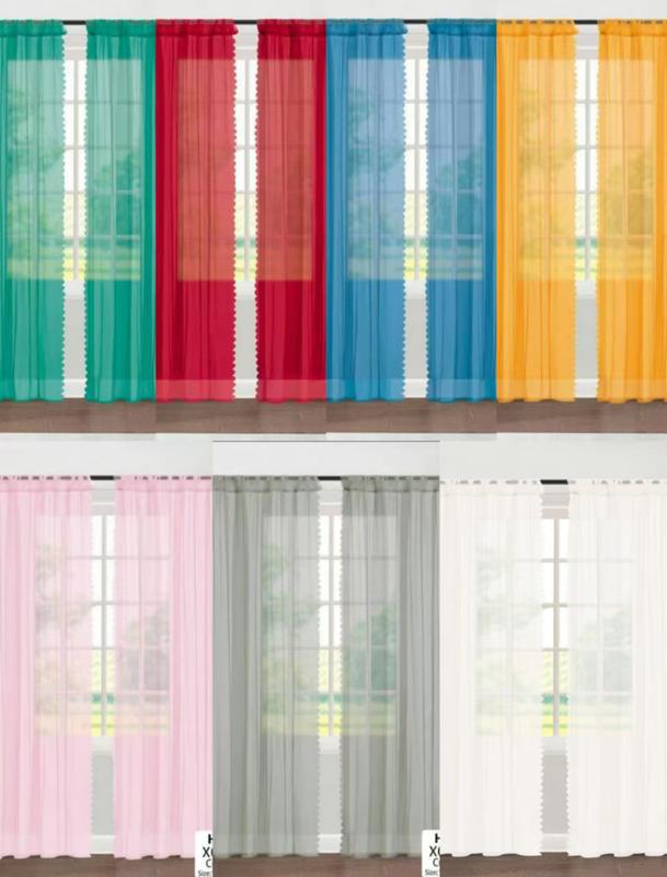 Tulle Voile Sheer Kurtina for Door - Lace Curtain for Window - TikTok ...