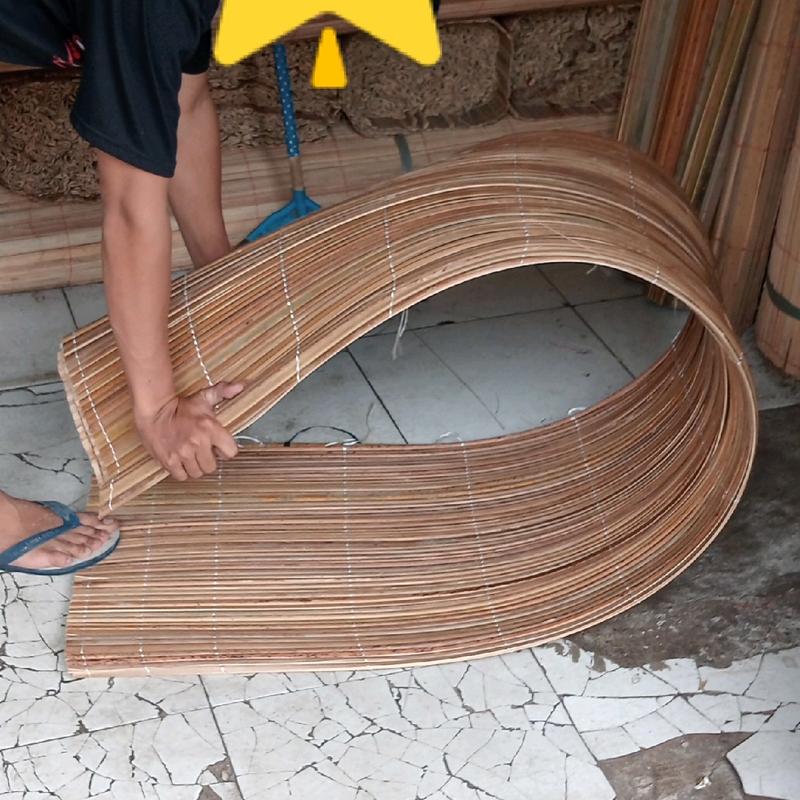 Tirai Rotan Lunjung asli berkaulitas Lengkap tali+kerekan penggulung ...