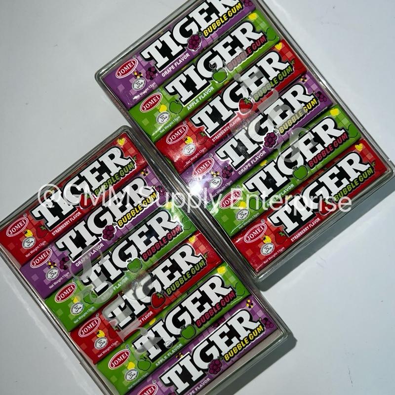 Ready Stock Jomei Tiger Bubble Gum / Gold Toffee 30pcs per box - TikTok ...