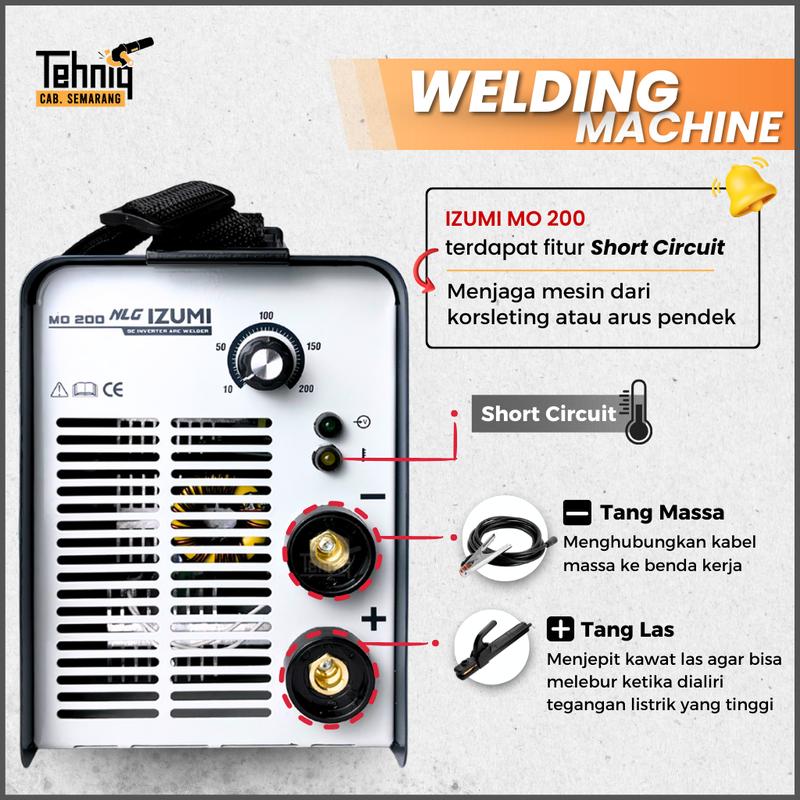 TRAVO LAS IZUMI MO 200 / MESIN LAS LISTRIK MO 200 - Shop | Tokopedia