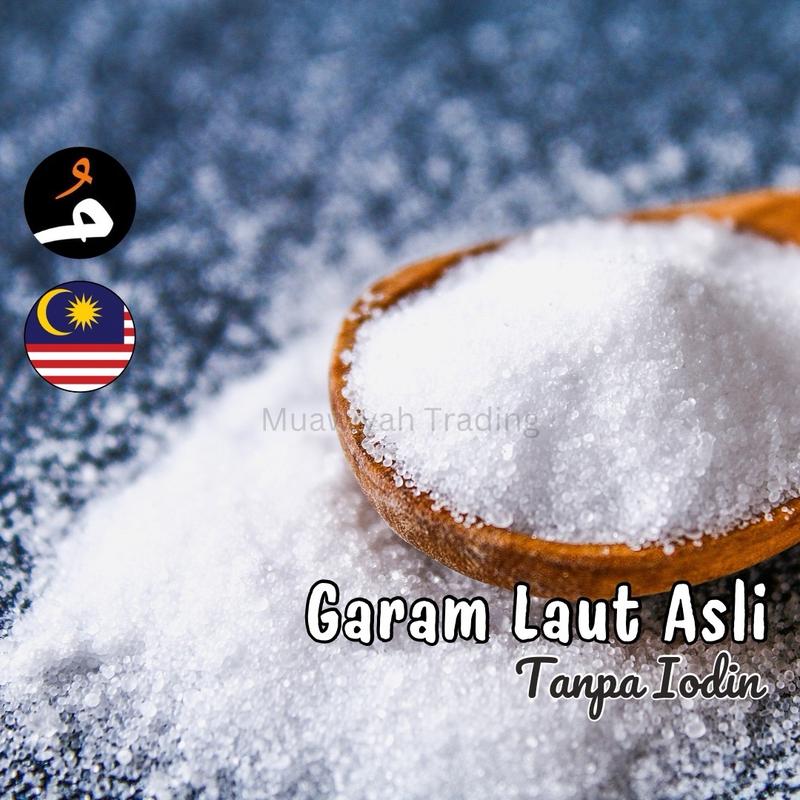 Garam Laut Asli Tanpa Iodin | Non Iodized Sea Salt Food Cooking ...