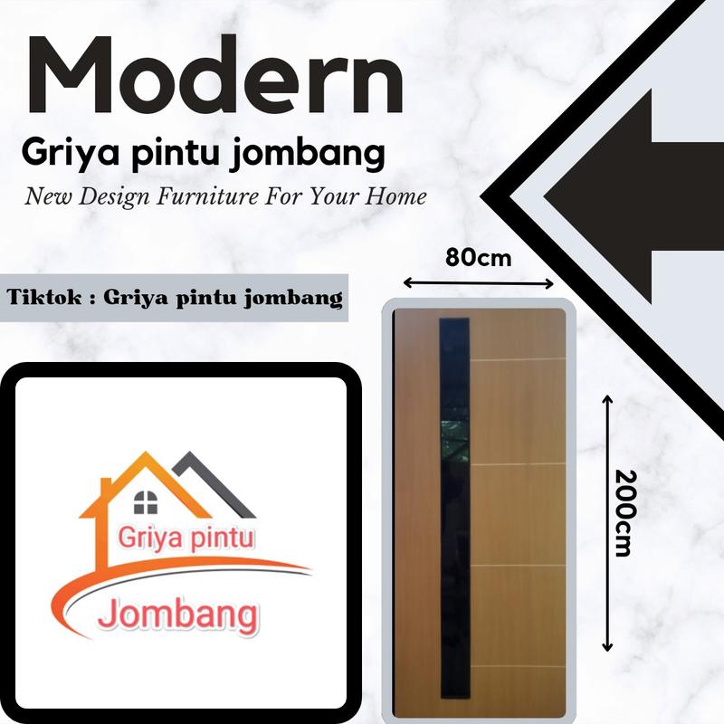 pintu multiplek model olimpik ukuran 80cm x 200cm tebal 3cm - Shop ...
