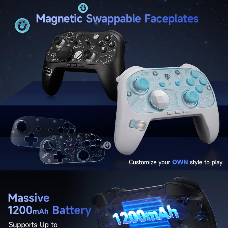 EasySMX S10 Switch 2nd Generation Controller Pro Bluetooth Joycon Game ...