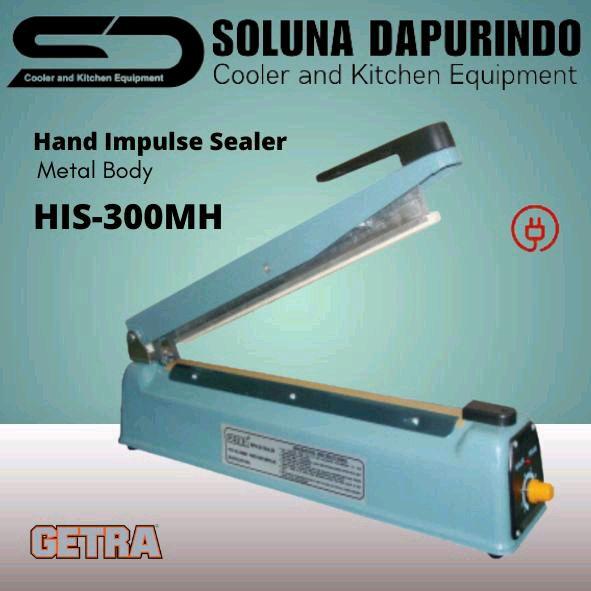Jual GETRA Hand Impulse Sealer HIS-300MH / Mesin Penyegel / HIS300MH ...
