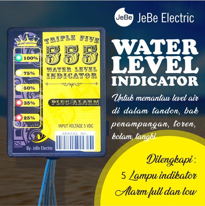 Jual Indikator level air_alarm volume air_sensor air tandon kolam_toren ...