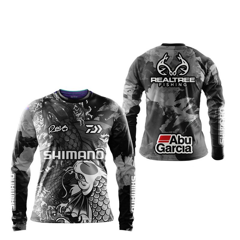 Baju Memancing, REVO SHIMANO DAIWA Edisi REALTREE, Sut Sukan - TikTok ...