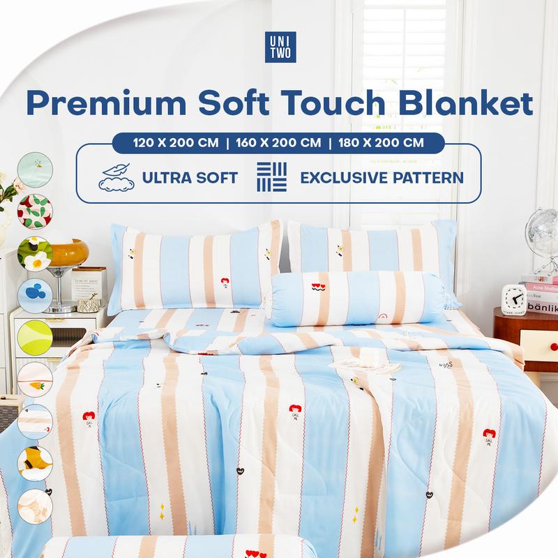 [BED COVER ONLY] UNITWO Premium Soft Touch Bed Cover - Bed Cover - Shop ...