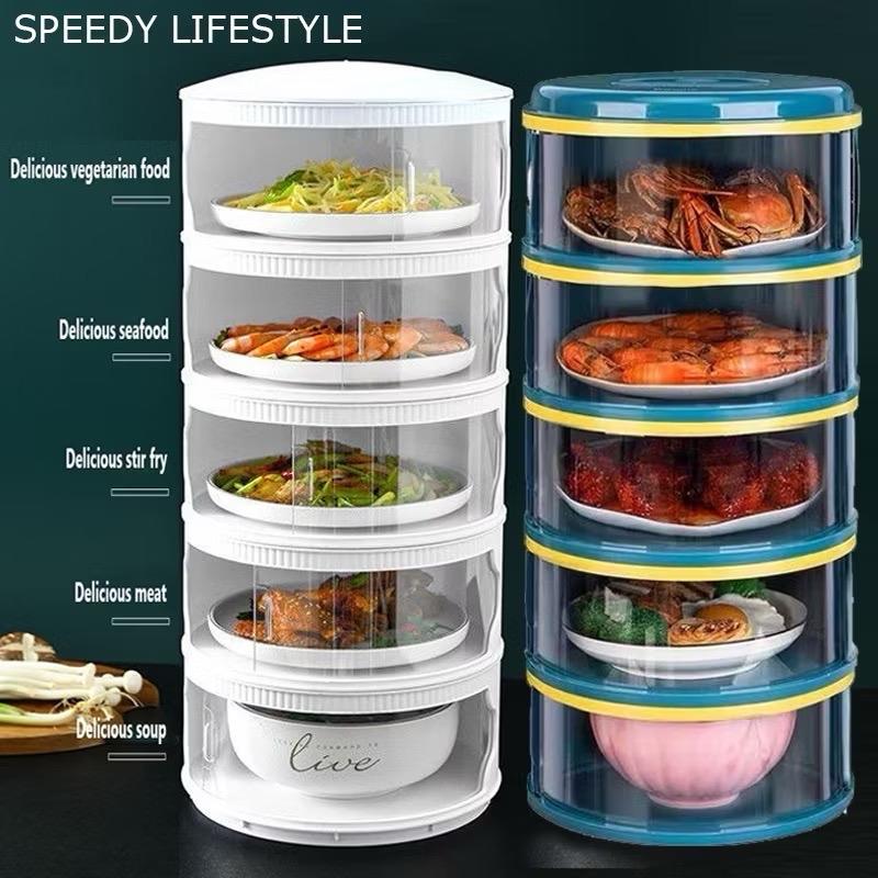 5 Layer Food keeper anti-flies Containers - TikTok Shop Philippines
