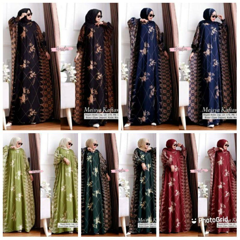 BISA COD KAFTAN BATIK JUMBO BUSUI MOTIF TERBARU KAFTAN MEISYA - Shop ...