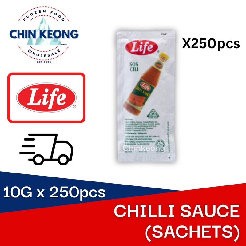 Life Chili Sauce Sachets (10g x 250pcs) - TikTok Shop Malaysia