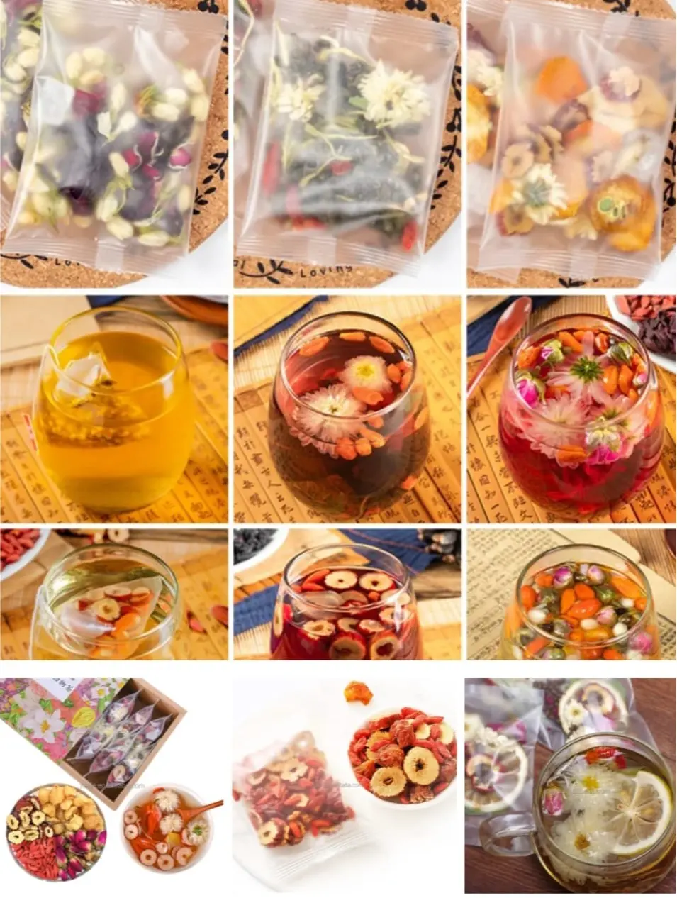 16 Jenis Teh Bunga Premium Drink Sihat(16 Flavour Flower Tea Natural ...