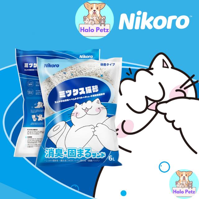 [Local SG Seller] Nikoro 6L Cat Litter Tofu Mixed Sand Deodorant ...