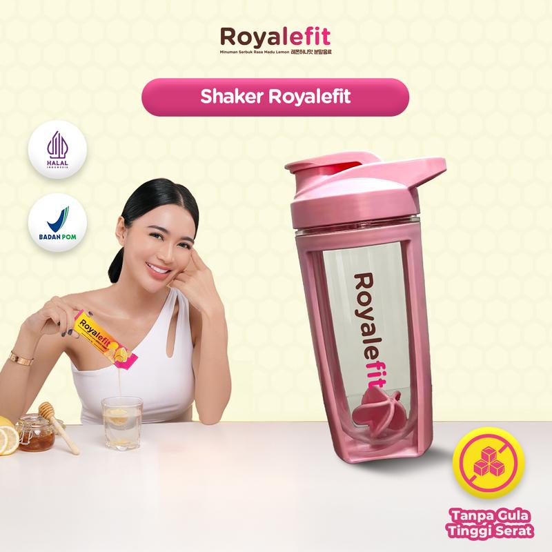 Botol Shaker Royalefit 500 ml Warna Pink - Shop | Tokopedia