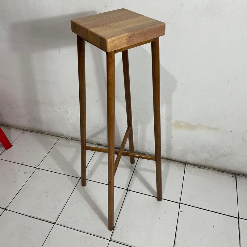 KURSI BAR KAYU ASLI KUAT AWET TINGGI UNTUK DUDUK - Shop | Tokopedia