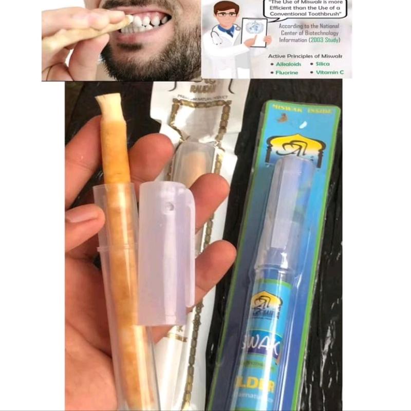 Miswak+Holder siwak Sunnah Natural Tooth Brush Siwak 8Inches - TikTok ...