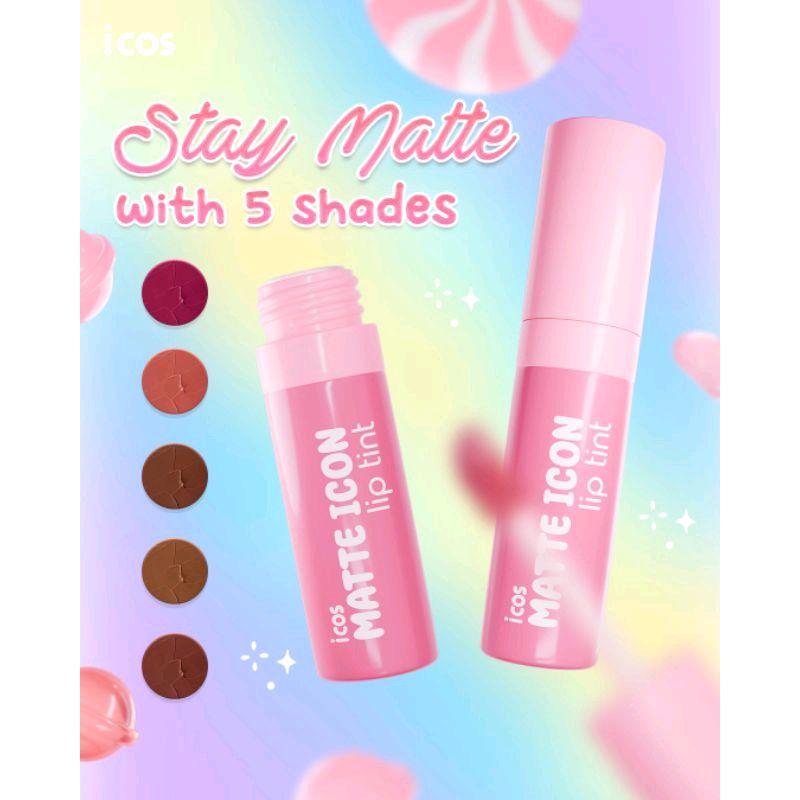 ICOS MATTE ICON LIP TINT ~ ORIGINAL 100% - Shop | Tokopedia