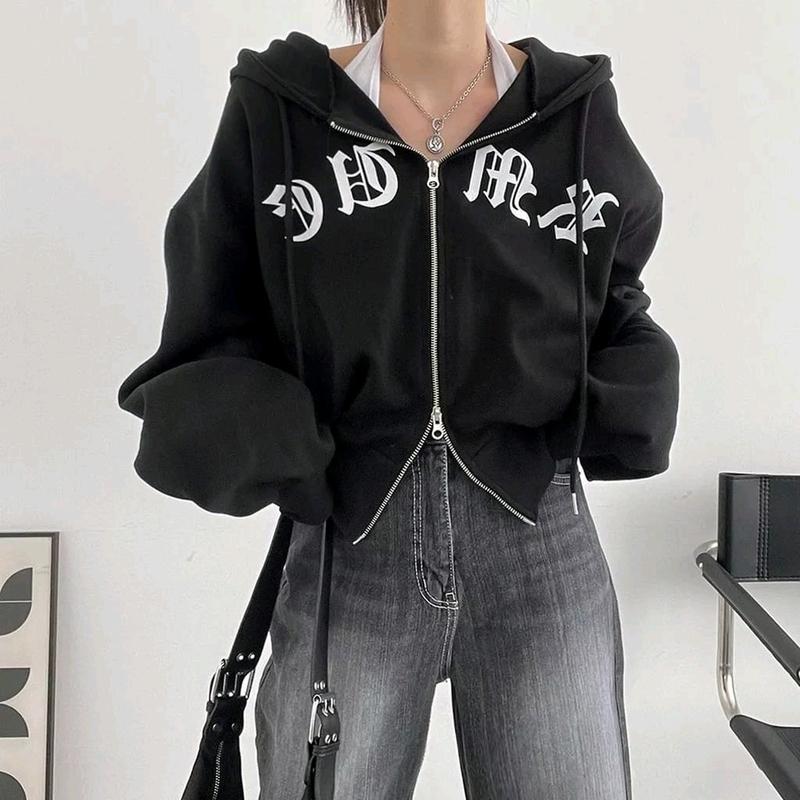 JAPANESE CROPE HOODIE JIPPER WANITA KOREAN STYLE TERBARU WANITA - Shop ...
