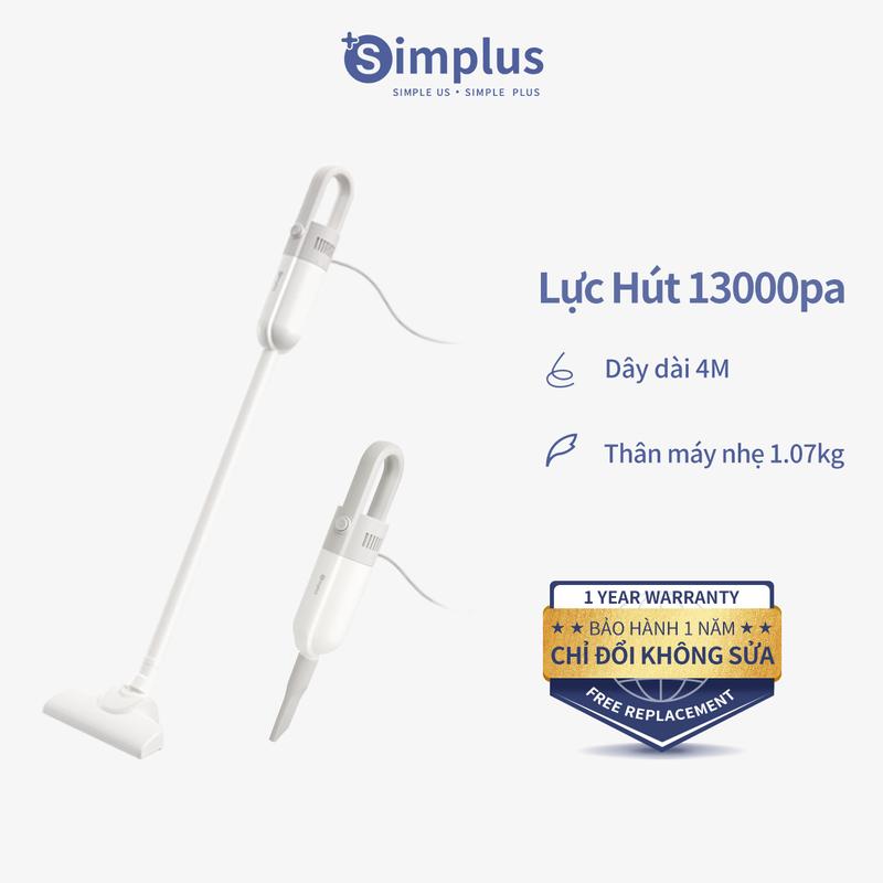 Simplus Máy Hút Bụi Cầm Tay Có Dây Lực Hút 13000Pa XCQH002, Làm - TikTok Shop Vietnam