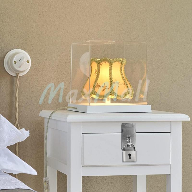 【5 Paket】Overval Nekel 4 Inch 4" Overval Plat Kunci Silver Grendel ...