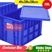 Jual Container Box Dengan Tutup - 64x43x38 cm - Jakarta Barat - Udaka ...