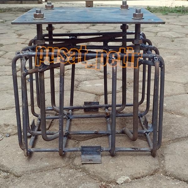 Promo Rangka Pondasi Monopole Penangkal Petir Behel 10 SNI 32x32 cm ...