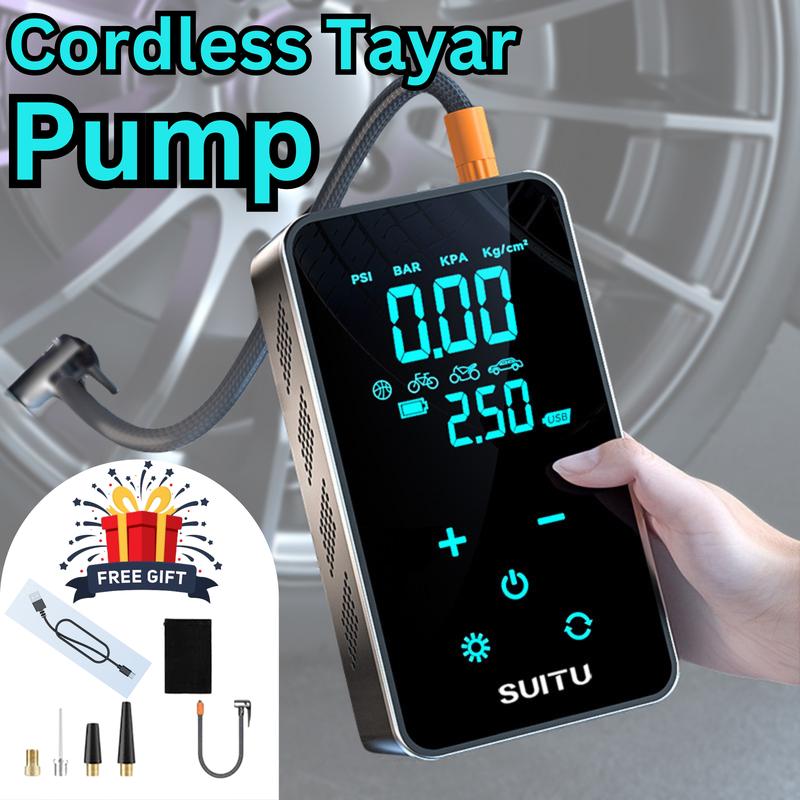 PUMP TAYAR KERETA 1 MINIT OEM Tyre Inflator 12V Portable Car - TikTok ...