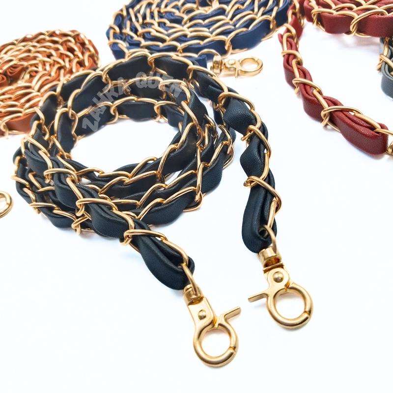 Tali Tas Rantai Motif Anyaman Warna Rantai Kuning Ukuran 120cm - Shop ...